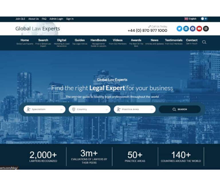 Global Law Experts ¿Es un fraude? Opiniones REALES