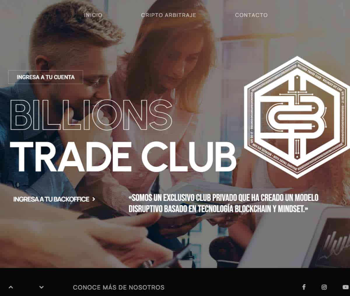 Billions Trade Club ¿Es un fraude? Opiniones REALES