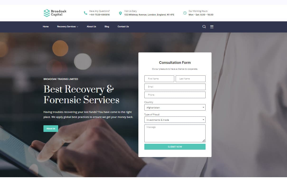 Broadoak Capital ¿Es un fraude? Opiniones REALES