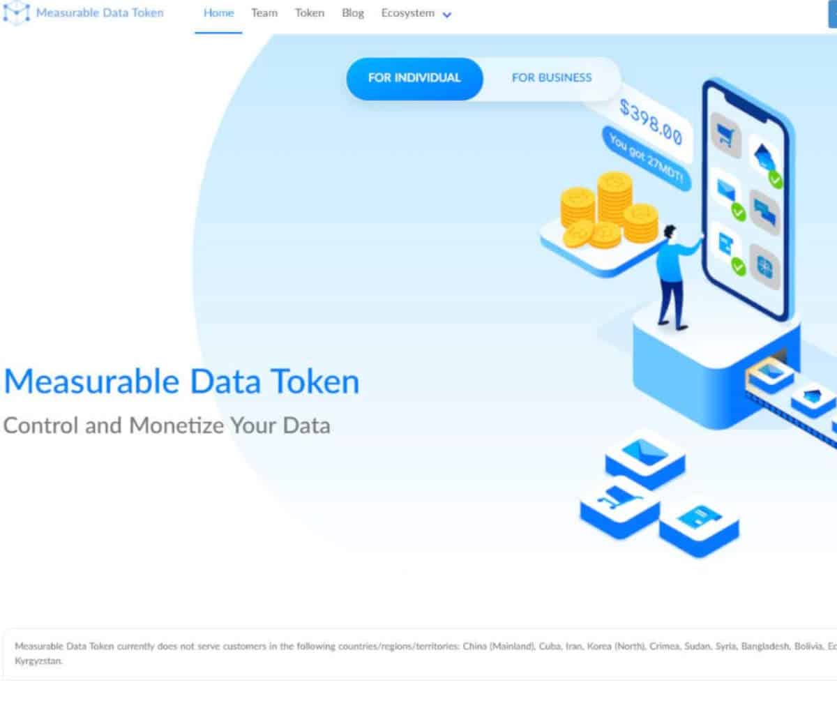 Measurable Data Token ¿Es un fraude? Opiniones REALES